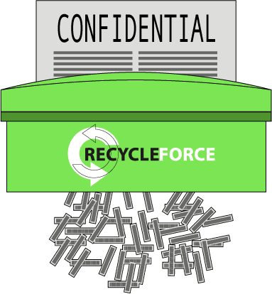 Confidential Waste Disposal | Shredding Service | Recycle Force Ltd